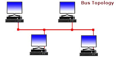 Basic Networking Knowledge 2 1 Bus Topology