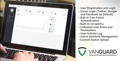 Vanguard Advanced Php Login And User Management 600 Gplplus