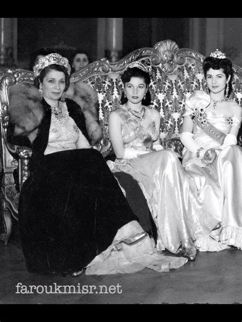 Princess Fawzia Queen Farida And Princess Faiza In The Royal Opera