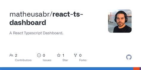 Github Matheusabrreact Ts Dashboard A React Typescript Dashboard