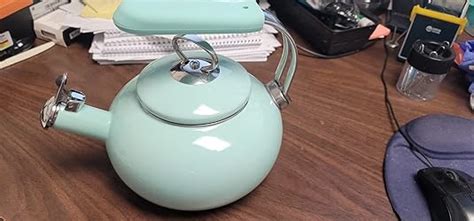 Martha Stewart 1 5 Quart Enamel On Steel Carbon Steel Tea