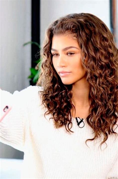 Zendaya Coleman Natural Curly Hair