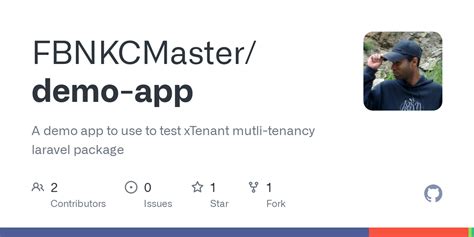 GitHub FBNKCMaster Demo App A Demo App To Use To Test XTenant Mutli Tenancy Laravel Package