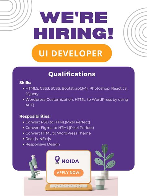 Priyanka Rout On Linkedin Uideveloper Exp Location Notice Hiringuideveloper Uijobs