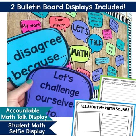 Back To School Math Task Card Activities All About Me Math 3rd 4th Grade