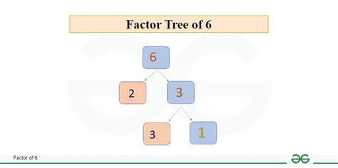 Factors Of 6 Geeksforgeeks