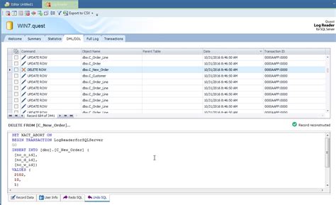 Toad For Sql Servers Log Reader Saves The Day Database Management