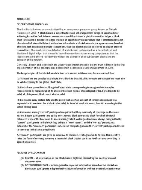 Block Chain Pdf Public Key Cryptography Key Cryptography