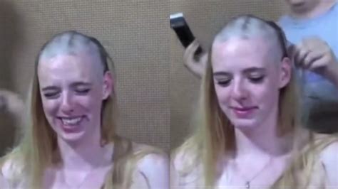 Forced Head Shave Full Bald With Trimmer Force Head Shave 2023