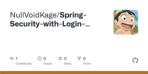 GitHub NullVoidKage Spring Security With Login Example Spring Boot Spring Security MySQL
