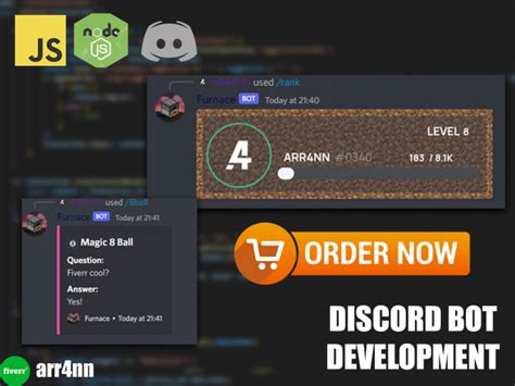 Create A Fun And Professional Discord Bot For Your Server By Arr4nn