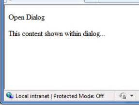 Asp Net Mvc MVC JqueryUI Modal Dialog Stack Overflow