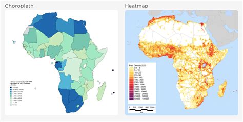 Heatmaps Vs Choropleths