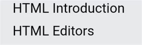 HTML Introduction HTML Editors | Filo