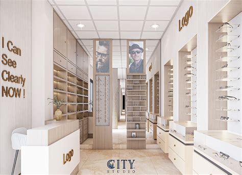 Optical Store Interior Design Behance
