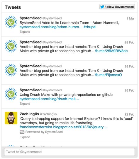 Twitter Timeline