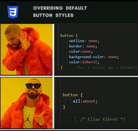 The Simple Way To Override The Default Button Styles Is Using All Unset Css Property Freddy