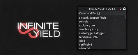 Roblox Infinite Yield Script
