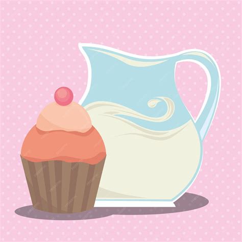 베이커리 음식 및 요리법 무료 벡터