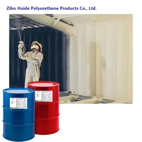 Two Components Polyurethane Pu Foam Blend Polyol Mdi Isocyanate Raw Material Spray Foam