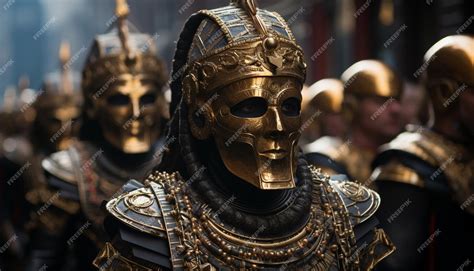 Premium Ai Image Medieval Knight Statue Symbol Of Spirituality And