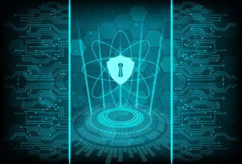 Premium Vector Illustration Of Abstract Technology Of Cyber Security System