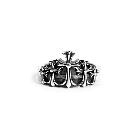 Chrome Hearts Cross Crown Ring Chrome Hearts