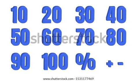 3d Perspective Number Simple Template Vector Stock Vector Royalty Free 1531177469 Shutterstock