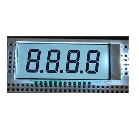 Custom Multimeter Segments LCD Panel China Custom Multimeter Segments LCD Panel And LED