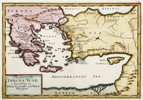 The Feat Of The Trojan War According To Dietis Cretensis And Dares