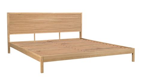 Teeda King Bed Natural Metro Element