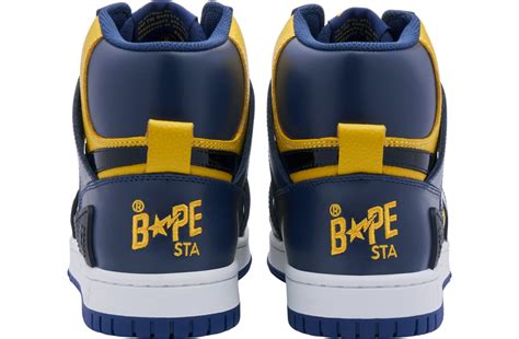 Bape Sta 93 Hi Wmns Yellow Nov 2023 1j30 291 019 Yellow