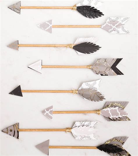 How To Make Paper Arrows Arrow Crafts Paper Crafts Diy Felt Crafts