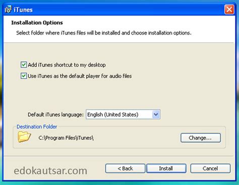 Cara Install Itunes Di Komputer Windows Edo Kautsar