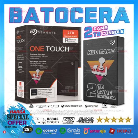 Promo Hardisk 2tb Game Batocera All In One Game Console Retro Emulator Batocera 2tb Kota