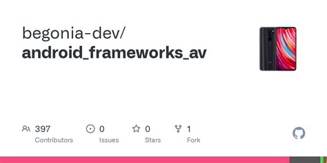 GitHub Begonia Dev Android Frameworks Av