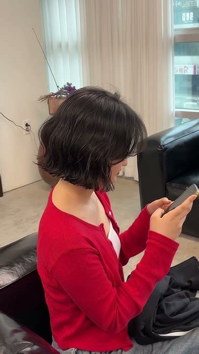 넘 핫한 디자인 물결펌 단발물결펌 단발굵은히피펌 제주미용실 제주서가미용실 강서연디자이너 Youtube