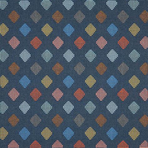 Twilight Blue Orange Upholstery Fabric 54 In 137 Cm Michaels