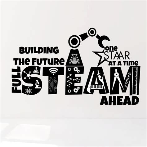 Science Wall Decals Etsy