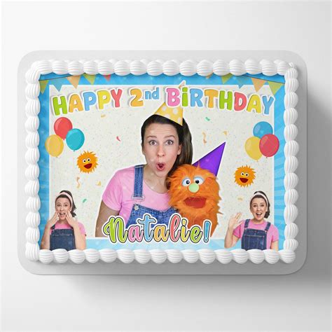 Ms Rachel And Herbie Edible Cake Toppers Ediblecaketopper