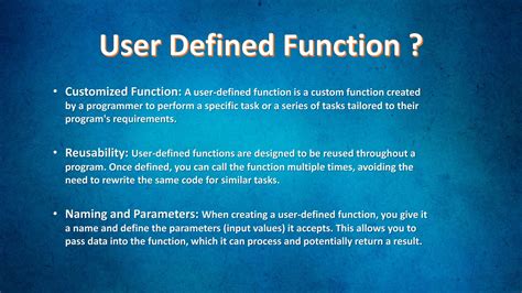 Function In C Programmingpptx