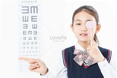 Visual Acuity Test For Girls Picture And HD Photos Free Download On Lovepik