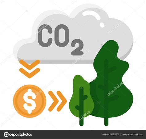 Carbon Offsetting Modern Concept Icon Website App Presentaion Flyer