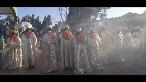 ሰሚነሽ ቅድስት ኪዳነ ምህረት በ24 ሰማየ ካህናት ስትታጠን የሚያሳይ ቪድዮ Youtube