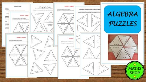 Algebra Puzzles Teaching Resources