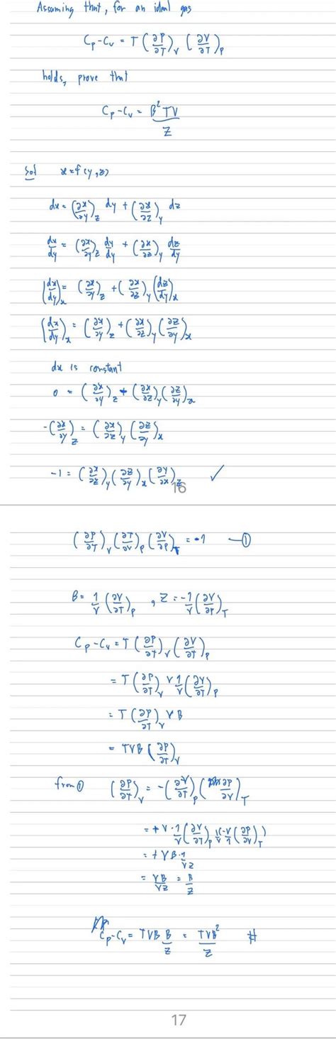 Isothermal Compressibility And Coefficient Of Volume Expansion Example Problem No 1 With
