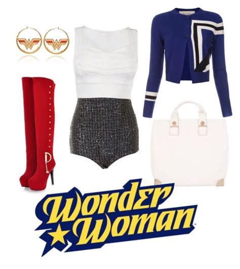 Wonder Woman Inspired Outfit Geek Chic Fandom Outfits Wonder Woman