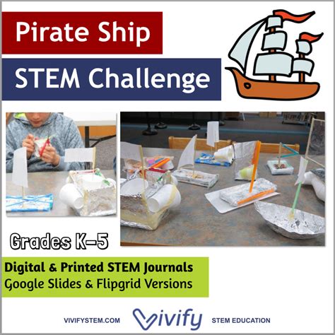 Pirate Ship Stem At Home Activity — Vivify Stem