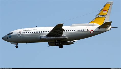 Ai 7302 Indonesian Air Force Boeing 737 2x9a Photo By Findra Laverda