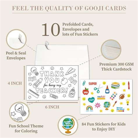 Colorea Tus Propias Tarjetas De Agradecimiento